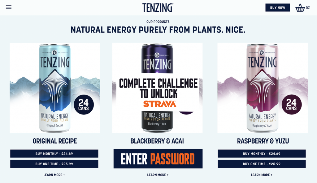 Tenzing Natural Energy Launches Their Most Powerful Blend
